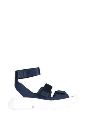 Alexander McQueen Tread Flat Sandals - Blue