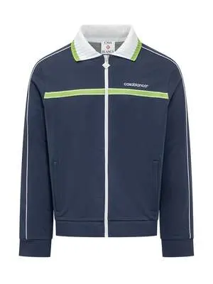 Casablanca Round Track Jacket For Ss26 - Blue