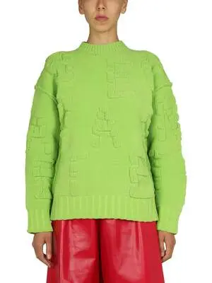 Bottega Veneta Textured Knit Pullover - Multicolour