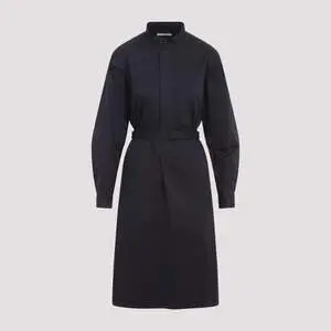 LEMAIRE Effortless Midi Dress - Blue