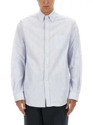 Bally Shirt With Logo - Azure