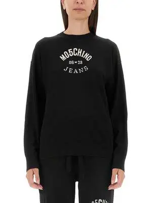 Moschino Oversized Logo T-shirt - Black