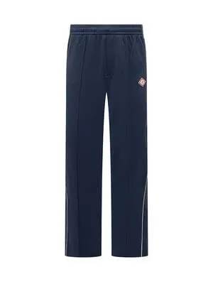 Casablanca Mini Sporty Piqué Trousers - Blue