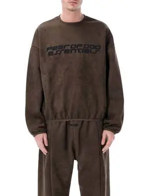 Fear Of God Crewneck Sweatshirt - Brown