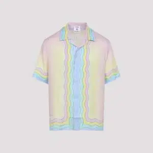Casablanca Shirt Met Korte Mouwen