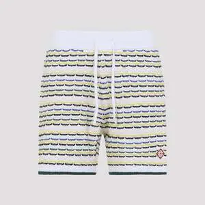 Casablanca Tuck Stitch Shorts - Multicolour