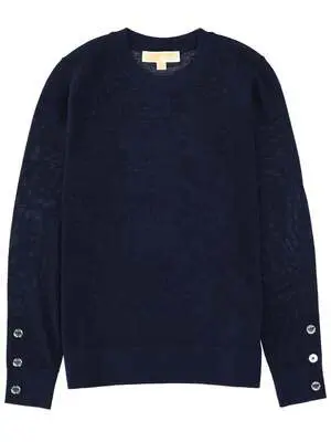 Michael Kors Merino Wool Sweater - Blue