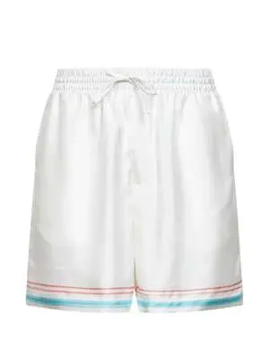 Casablanca CASABLANCA Silk Twill Dance Shorts Dancejoy