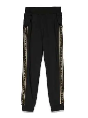 Balmain Paris Logo Band Joggers - Black