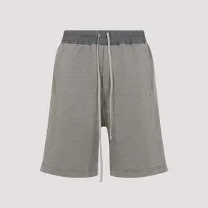 Rick Owens Ss26 Temple Wide Pusher Shorts In Liquid Jersey