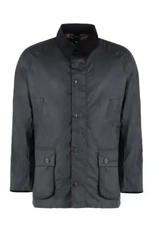 Barbour Ashby Waxed Cotton Jacket For - Blue