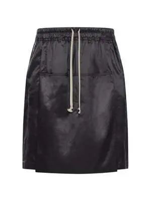 Moncler Drawstring Kilt Shorts - Black