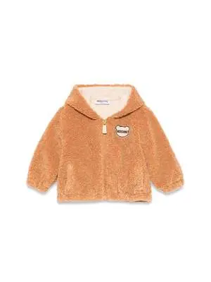 Moschino Teddy Bear Hooded Jacket - Brown
