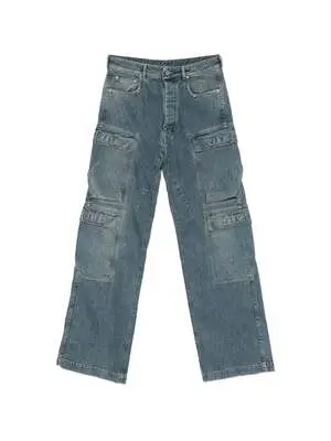 Rick Owens Cargo Pocket Jeans - Blue