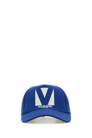 Valentino Garavani Cotton Baseball Cap - Blue
