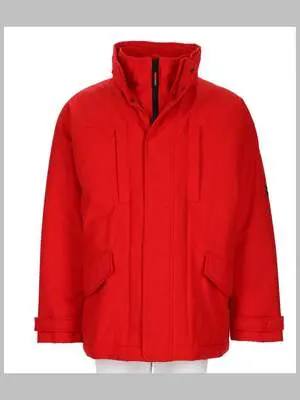 NAPA BY MARTINE ROSE Sporty Hooded Jacket - Red