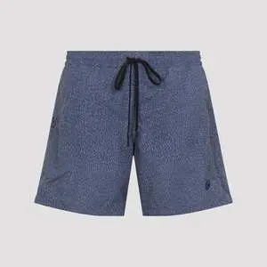 Brioni Ss26 17cm Swim Shorts - Blue