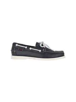 SEBAGO Classic Leather Slip-on Loafers - Blue