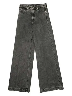 NINE:INTHE:MORNING Wide Leg Trousers - Grey