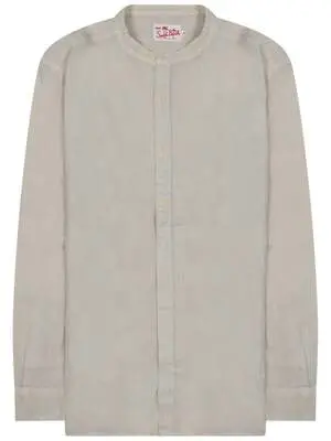 MC2 SAINT BARTH 100% Linen Mini Shirt - Dove
