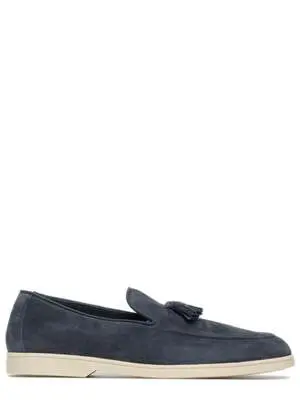 DOUCAL'S Suede Loafer - Blu