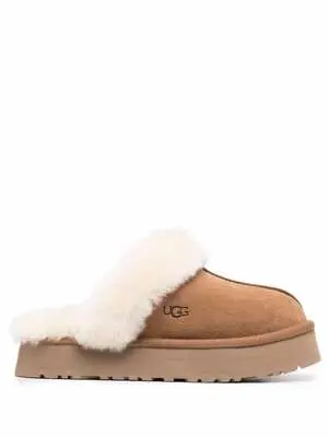 UGG UGG Disquette Mini Slip-On Slipper Brown
