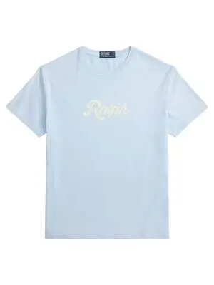 Ralph Lauren Classic Cotton T-shirt For - Light Blue