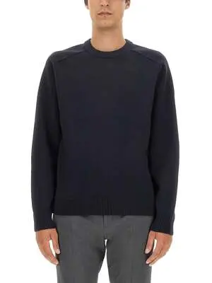Theory Wool Cashmere Blend Sweater - Blue