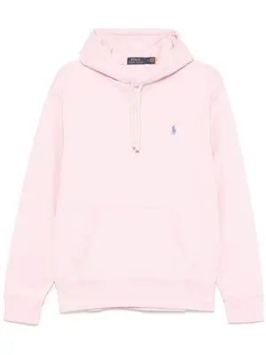 Ralph Lauren Lightweight Hoodie With Drawstring - Pink