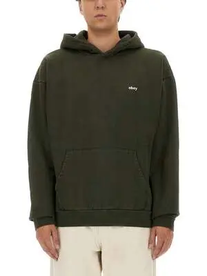 Obey Classic Logo Sweatshirt - Black
