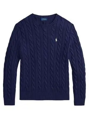 Ralph Lauren Classic Cotton Hoodie - Navy
