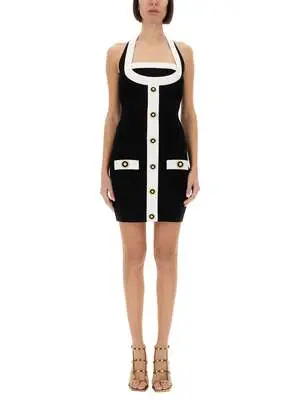 Balmain Filo Leone Catena Dress