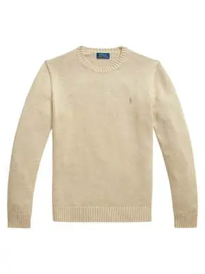 Ralph Lauren Classic Crew Neck Sweater - Brown