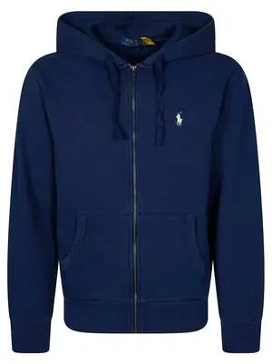 Polo Ralph Lauren Full Zip Hoodie For Spring/summer 2026 - Blu