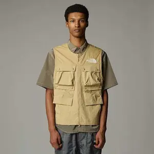 The North Face Mountain Wind Vest For - Khakistone