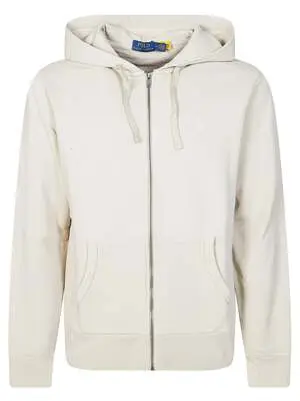 Polo Ralph Lauren Classic Full-zip Fleece Hoodie - Grigio