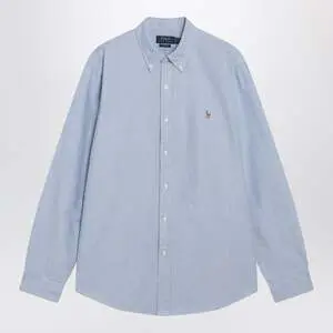 Polo Ralph Lauren Custom-fit Oxford Shirt - Light Blue