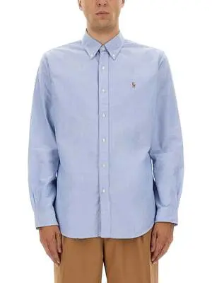 Polo Ralph Lauren Oxford Custom Shirt Large - Blue