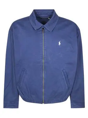 Polo Ralph Lauren Classic Bomber Jacket Ss26 - Blu