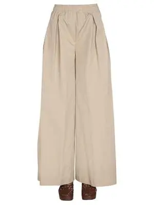 Aspesi Elasticated Waist Poplin Trousers