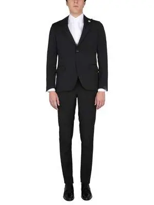 LARDINI Single-breasted Suit Jacket