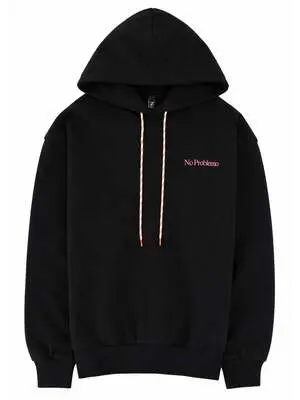 NO PROBLEMO Logo Hoodie - Black