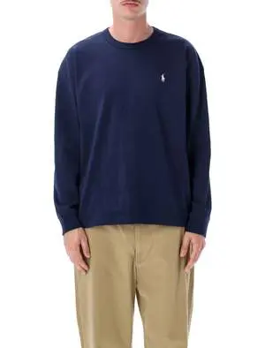 Polo Ralph Lauren Relaxed Fit Long-sleeve T-shirt For - Blue