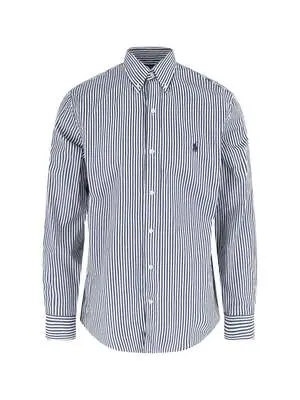 Polo Ralph Lauren Striped Button-down Shirt - Blue