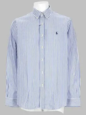 Polo Ralph Lauren Classic Logo Shirt For Size - Azure