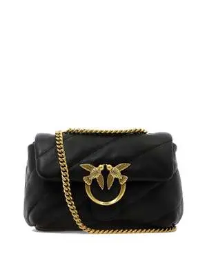 Pinko Mini Love Puff Crossbody Bag - Black