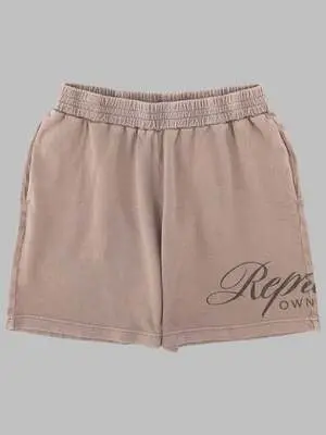 REPRESENT Logo Shorts - Beige