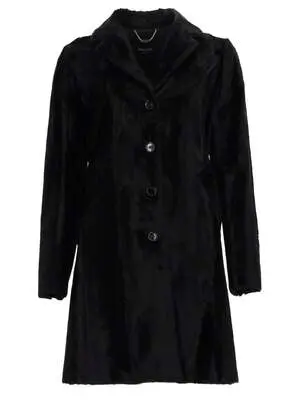 PALTO' Single-breasted Long Coat