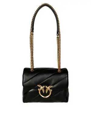 Pinko Mini Love Puff Bag - Nero