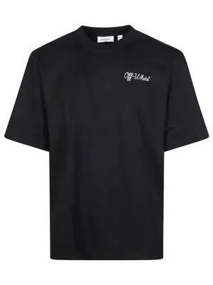 Off-White Script Skate S/s Tee For - Nero